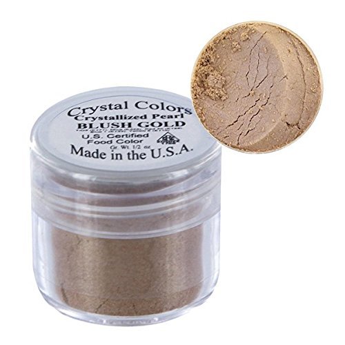 Blush Gold Crystallized Pearl Crystal Color Dust free image download