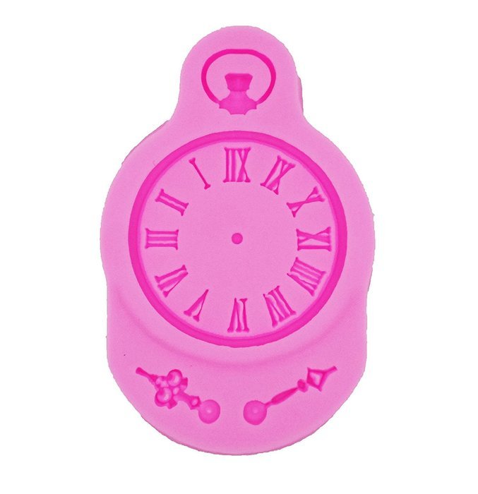 Yunko Clock Shape Silicone Party Fondant Cup Cake Decorating Tools ...