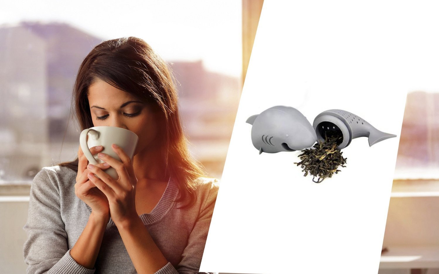 My Tea Infuser - Super Adorable Shark-Shaped Tea Filter and Infuser ...