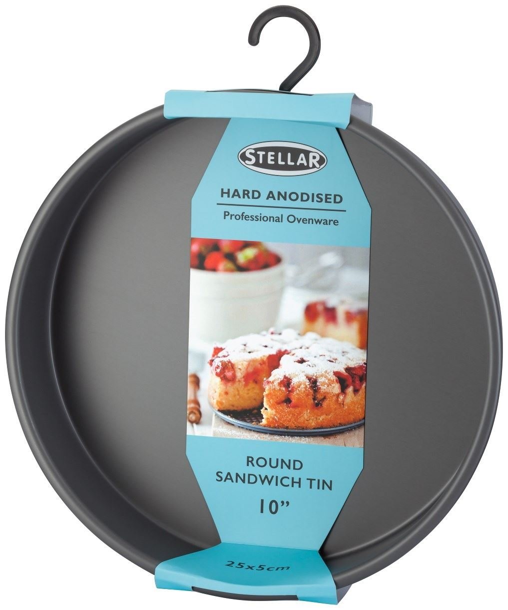 Stellar Hard Anodised 10" Round Sandwich Tin N2 free image download