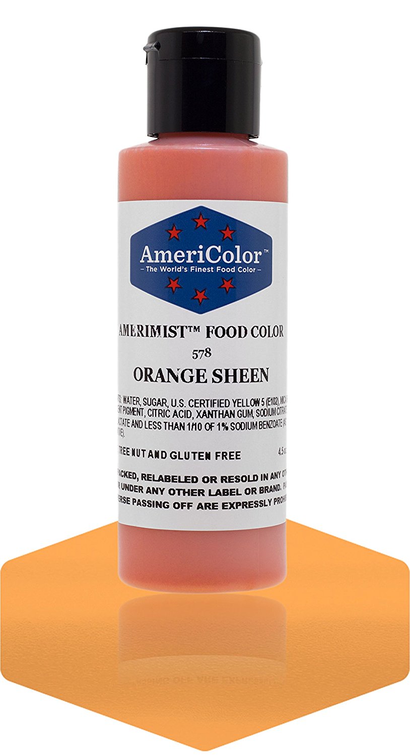 AmeriColor Amerimist Airbrush Color 9 Ounce, Silver Metallic Sheen N14 ...