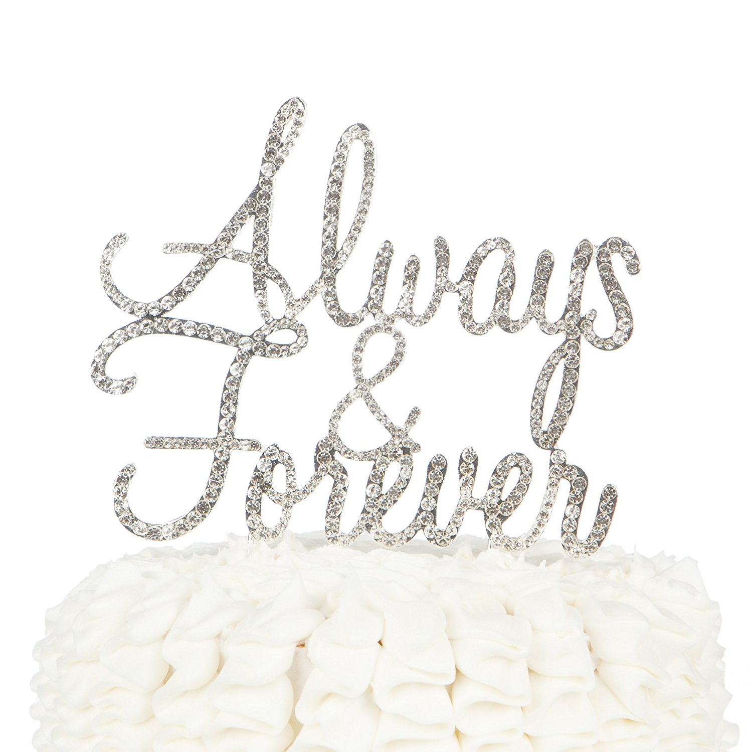 Happily Ever After Wedding Cake Topper, Gold Fairytale Princess ...