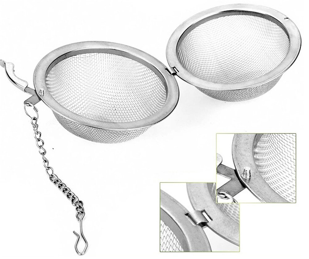Scheppend Stainless Steel Portable Tea Ball Strainers free image download