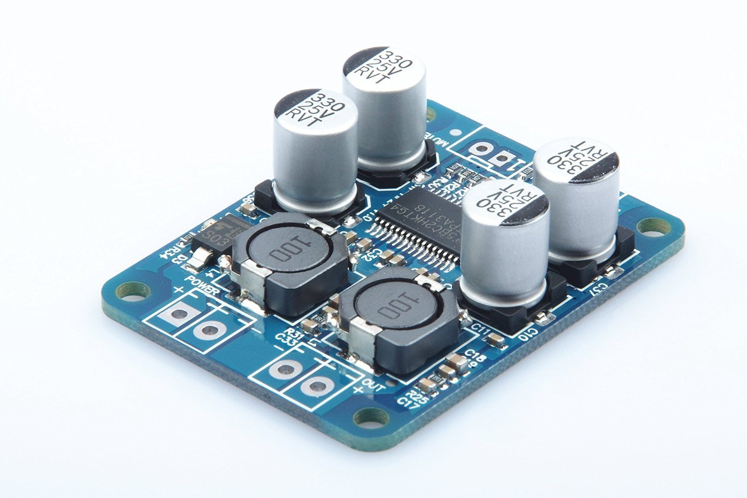 Cyber_Mall DC 8V-24V TPA3118 BTL 60W Mono Digital Audio Power Amplifier ...