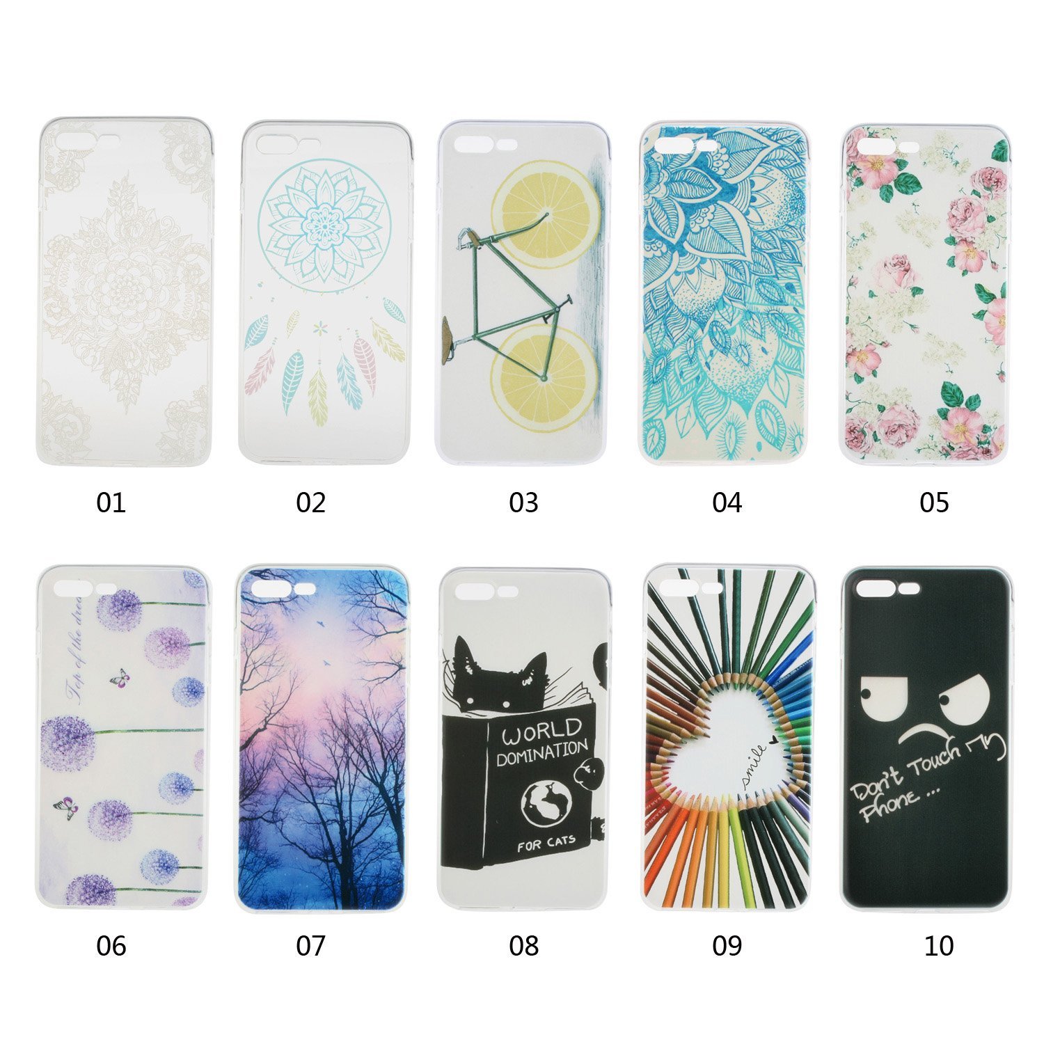 IPhone 7 Case Cover,TYoung(TM) Ultra Thin Transparent Clear Soft ...