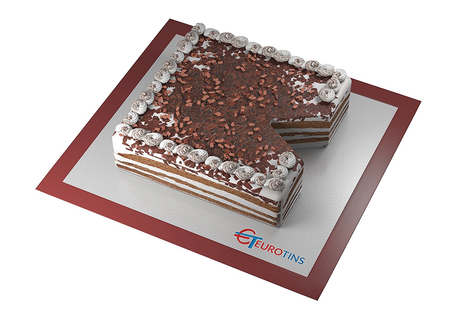 Triangle Shape Steel Cookie Cake Slicer / Cutter 3” Deep with Handle N2 ...