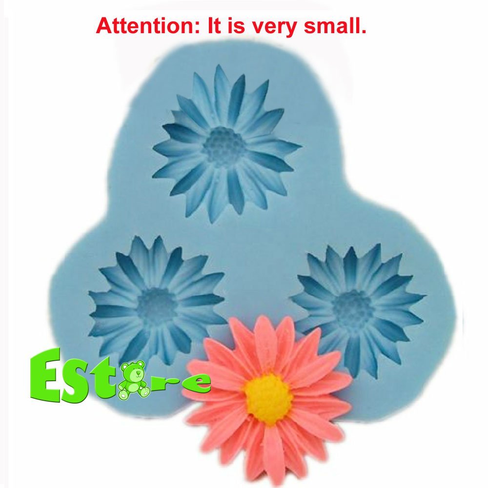 Silicone Sugar Sweet Mould DIY 3D Small Flower Mold H0027 N2 free image ...