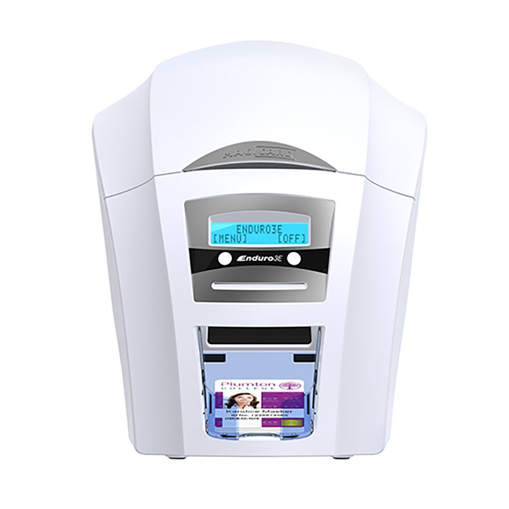 Magicard Enduro 3E Duo Dual-Sided ID Card Printer w/ Mag Stripe Encoding - 3633-3022 free image ...