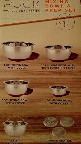Wolfgang Puck Mixing Bowl set 12 pc (red) free image download