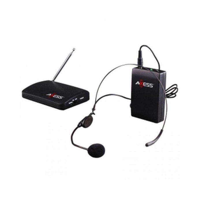 Head-held Professional Extended Signal Range Wireless Microphone ...