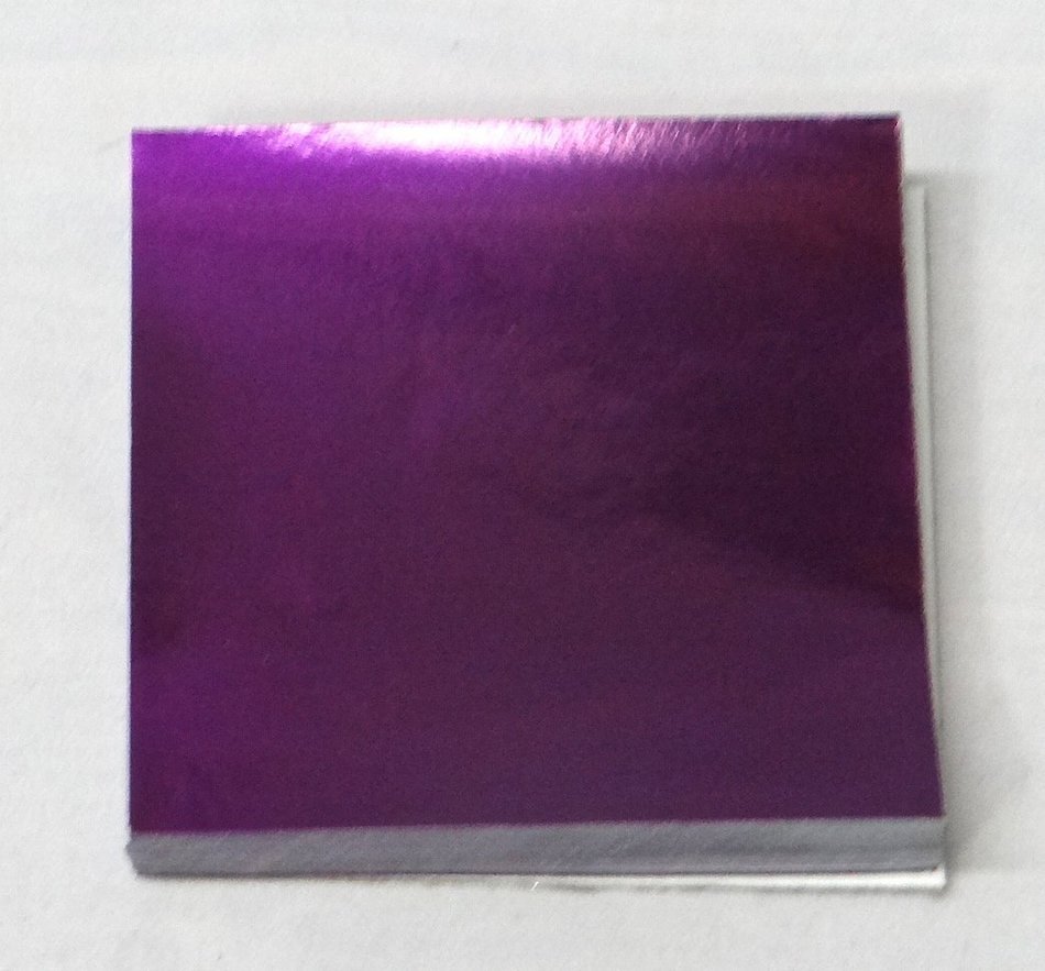 6" X 6" Purple Confectionery Foil Wrappers Candy Wrappers Candy Making ...