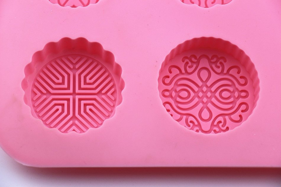 Cherryard 6-Cavity Silicone Mooncake Molds Cake Molds Handmade Soap ...