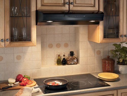 Broan QS236SS Allure II Under-Cabinet Range Hood, 36-Inch, Stainless ...