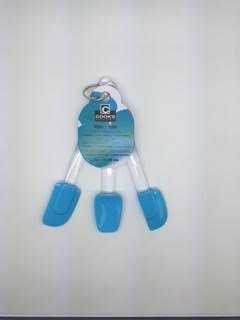 Cook's Corner 3-Piece Mini Spatula Set (Red) N2 free image download