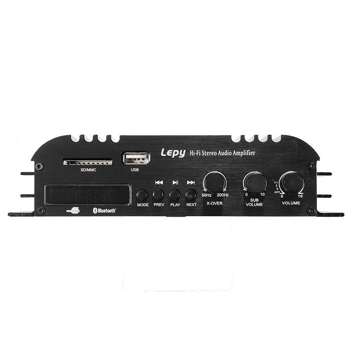 Mini Amplifier, ELEGIANT 2 x 40W 2.1-Channel Amplifier Support USB ...