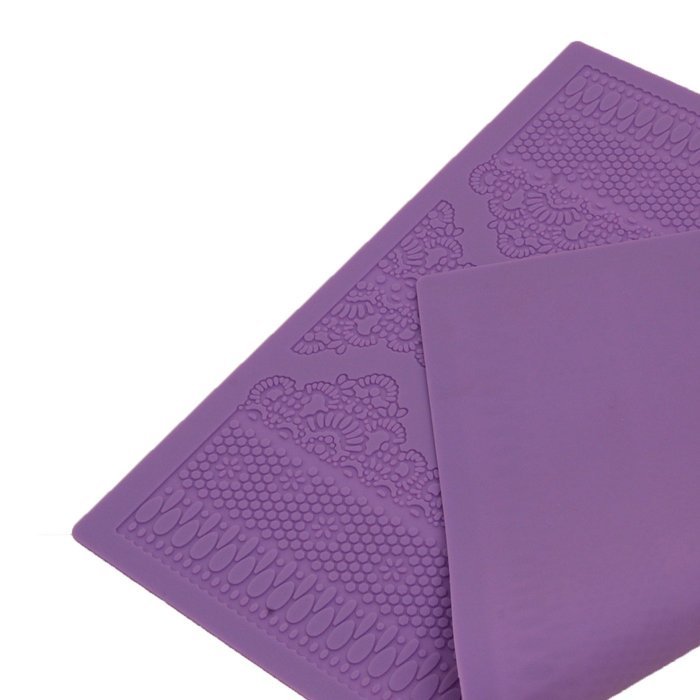 Centstar Flower Pattern Silicone Mat Fondant Cake Lace Embossed Cake ...