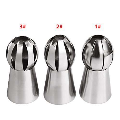 WXLAA Newest Russian Icing Piping Tips Nozzles Pastry Tips Fondant ...