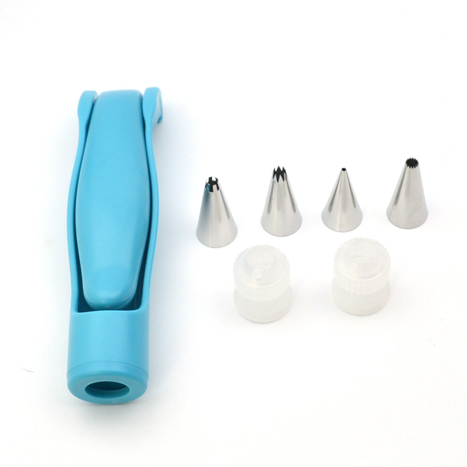 GXHUANG Hot Pastry Icing Piping Bag Nozzle Tips Fondant Chocolate Cake ...
