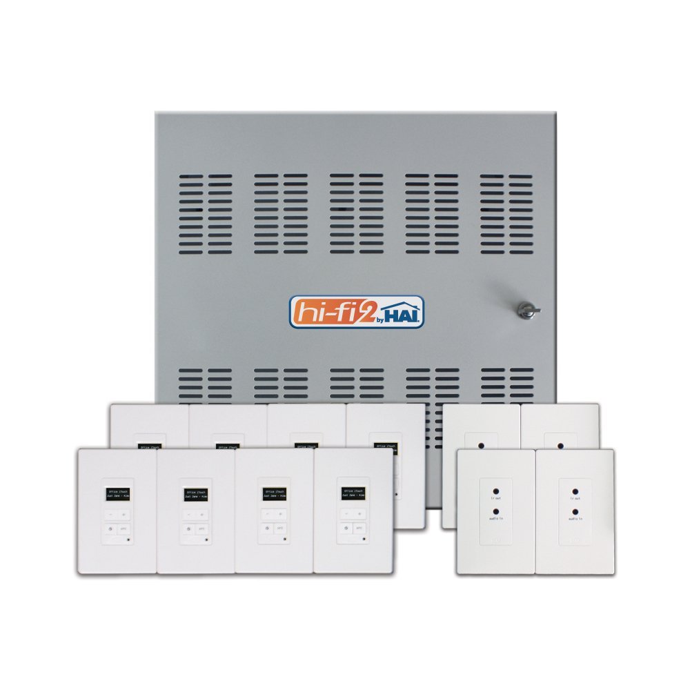 Leviton 95A00-3 Hi-Fi 2 4-Zone, 4-Source Kit for Structured Wiring ...