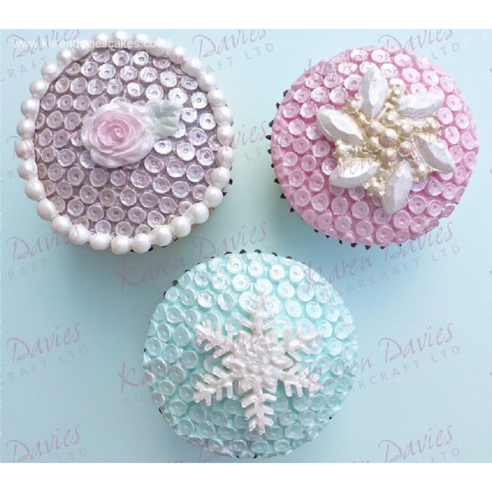 Sequins Cupcake Topper Mold by Karen Davies free image download