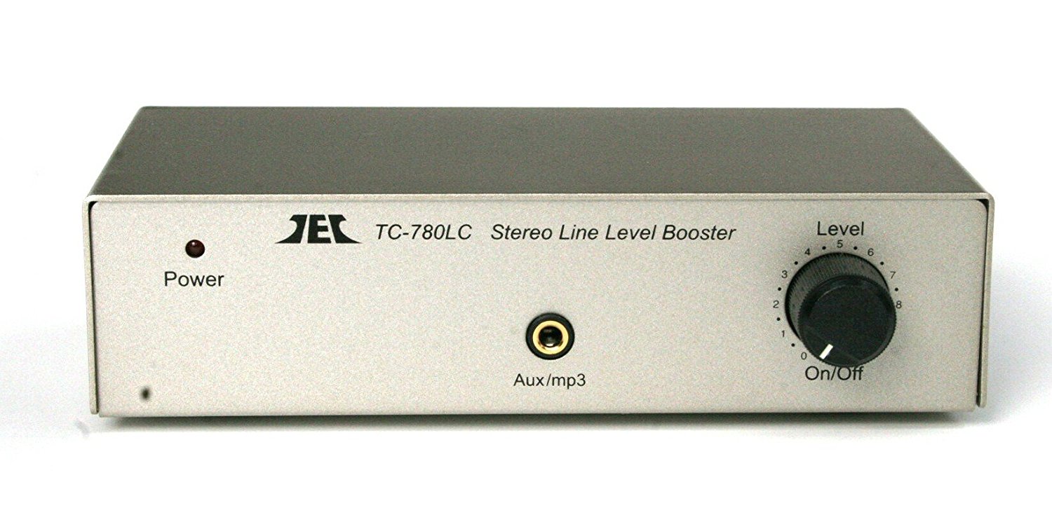 TCC TC-780LC SILVER Stereo Line Level Amp / Booster with iPod Jack N3 ...