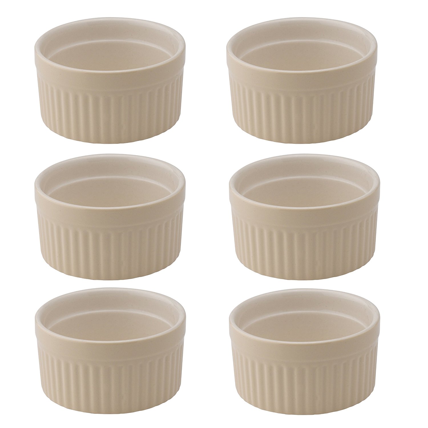 Mrs. Anderson's Baking Ceramic 2-Ounce Ramekin, Set of 6, Rose Red free ...