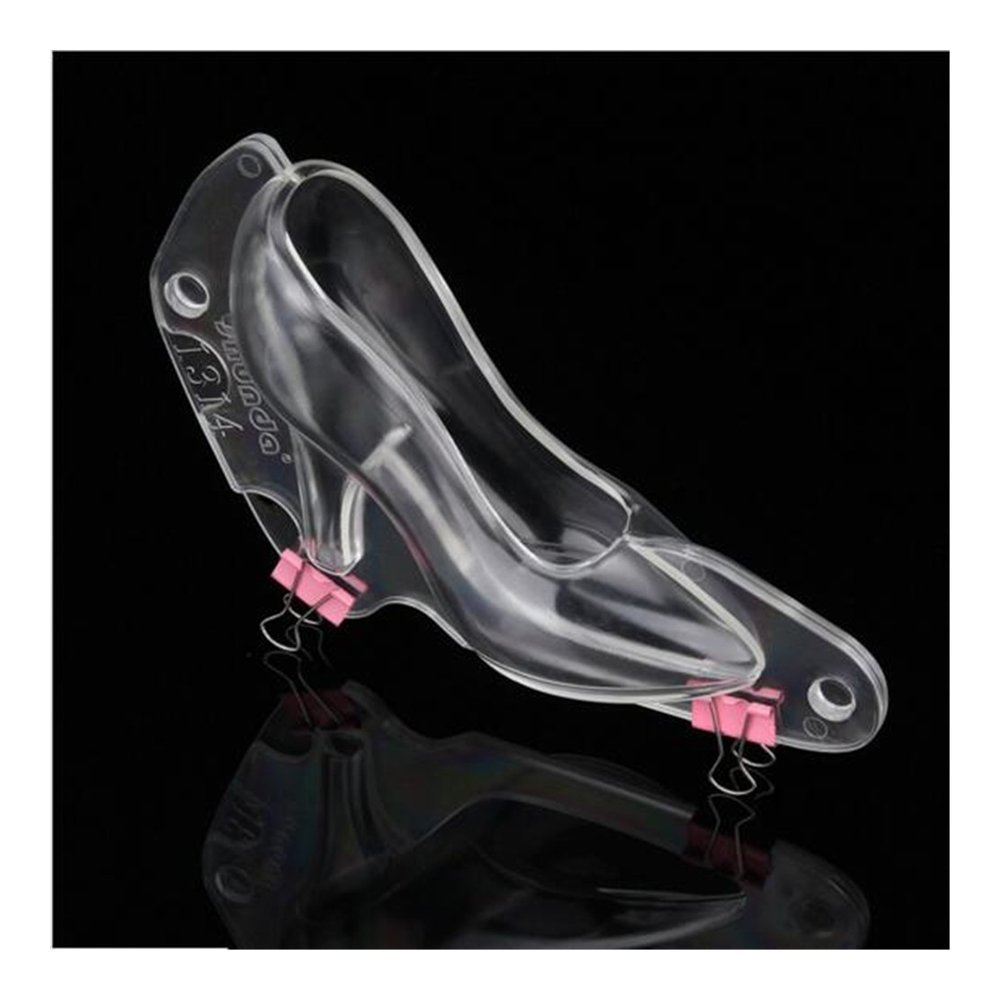 HABIBEE High Heel Shoe 3D Chocolate Candy Mould Bundle Molding Fondant ...