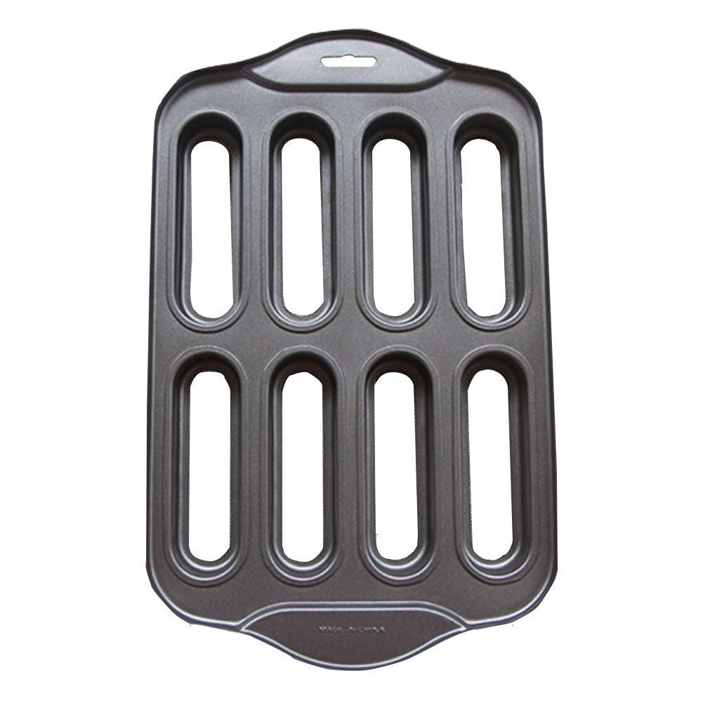 Ancdream 8 Cup Non Stick Muffin Cupcake Cake Loose Bases Baking Trays ...