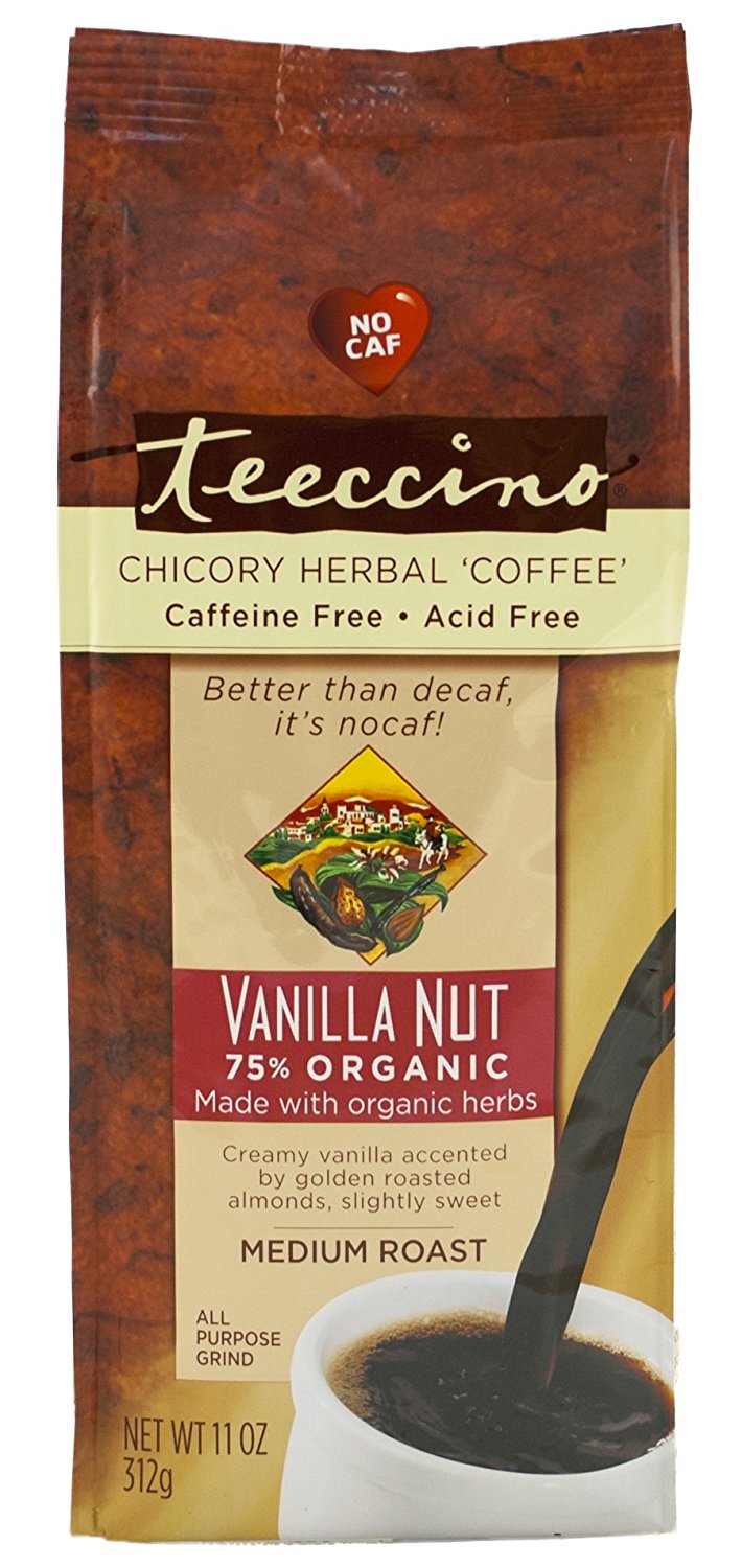 Teeccino Variety Pack (Hazelnut, Mocha, and Java) Chicory Herbal Coffee ...