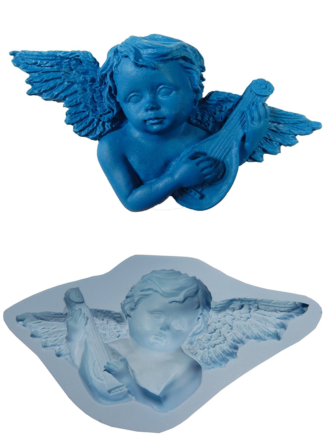 Silicone Molds Angel Cake Decorating Fondant Gompaste Supply M4906 By ...