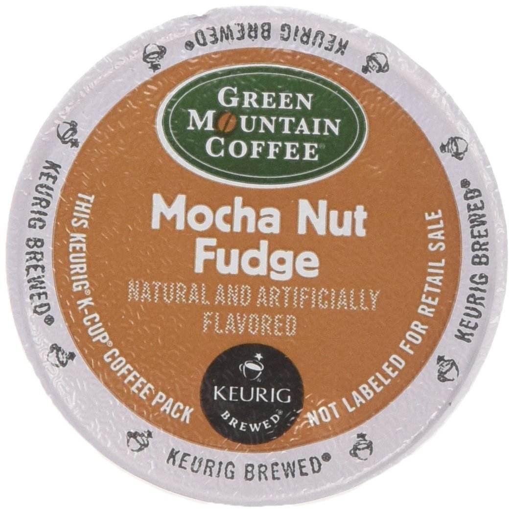 Green Mountain Coffee Mocha Nut Fudge, K-Cup Portion Pack for Keurig ...