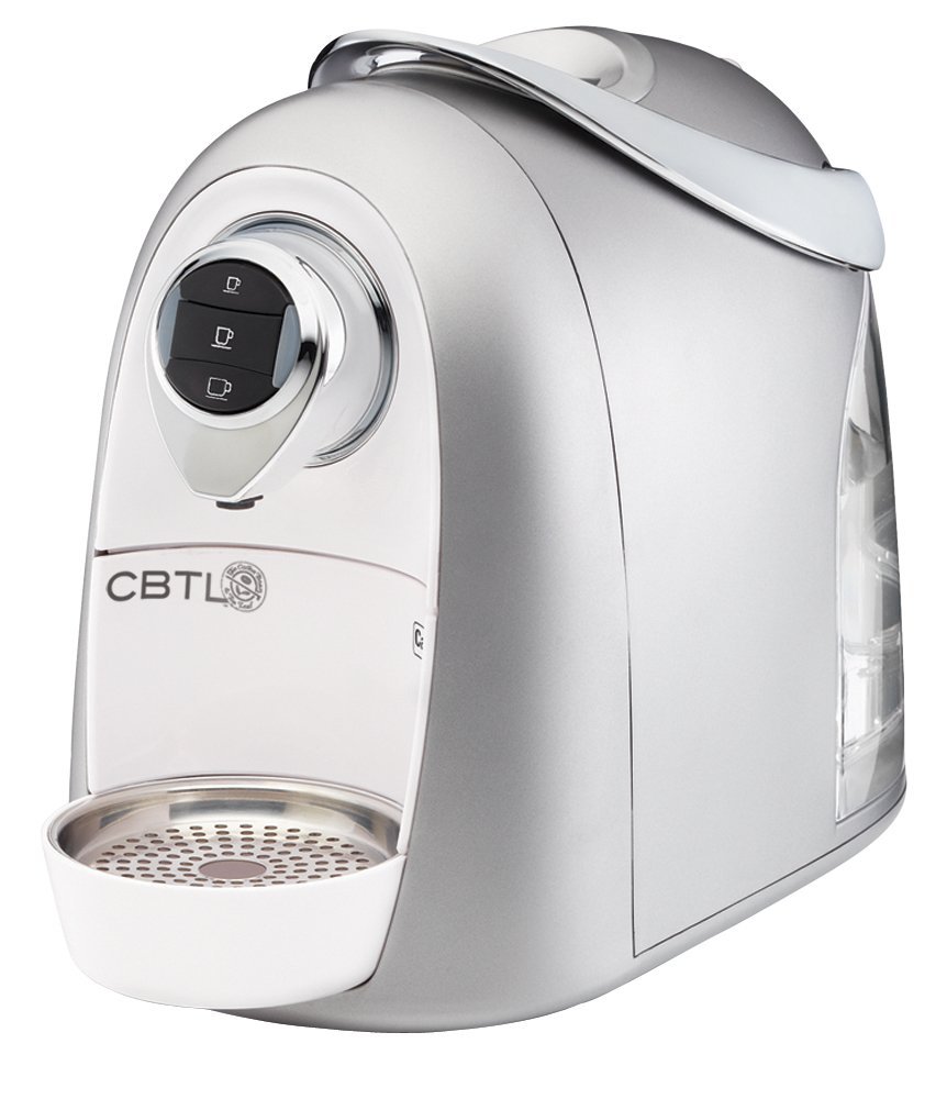 CBTL Kaldi S04 Single Cup Brewer, White/Silver N4 free image download