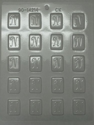 CK Products 1-1/4-Inch N-Initial Mint Chocolate Mold free image download