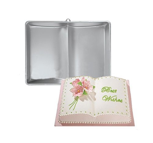 Roto - Book Shaped Pan Tin Cup Cake Baking Bakeware ,Cake Decoration ...