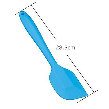 Sher Random Color Silicone Scraper, Silicone Spatula, Silicone Baking ...