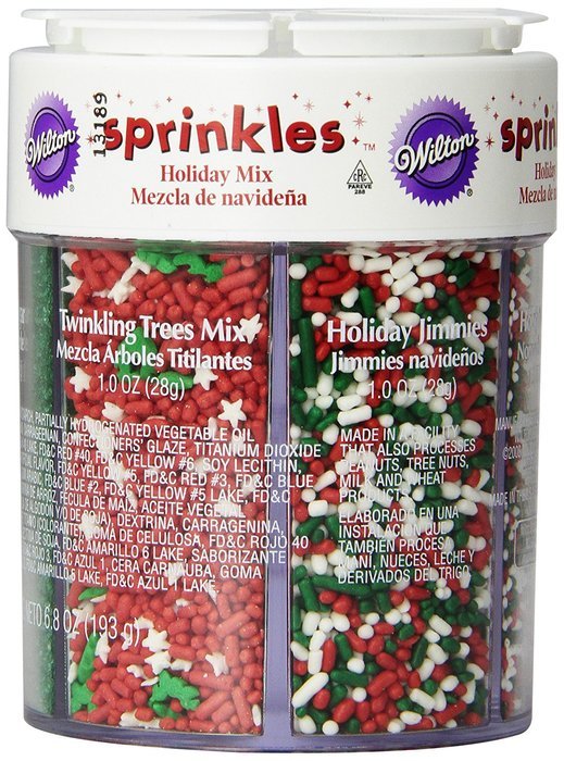 Wilton 6 Color Christmas Sprinkle Mix N5 free image download