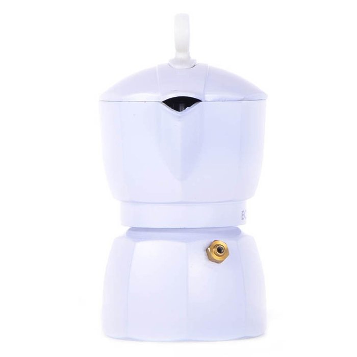 Michelle Queen 1 Cup (50ml) Stovetop Espresso Moka Pot Silver N6 free ...