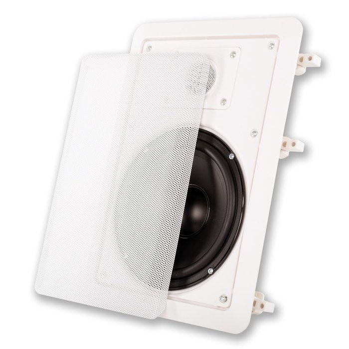 Acoustic Audio MT6 6.5-Inch Rectangle 2 Way Speaker with Crossover ...