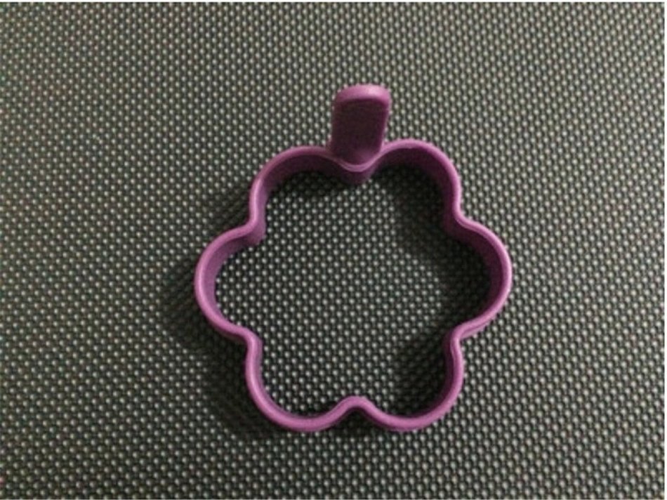 SMO 4 pieces Egg Ring Pancake ring with handle egg shapes Omelette ...