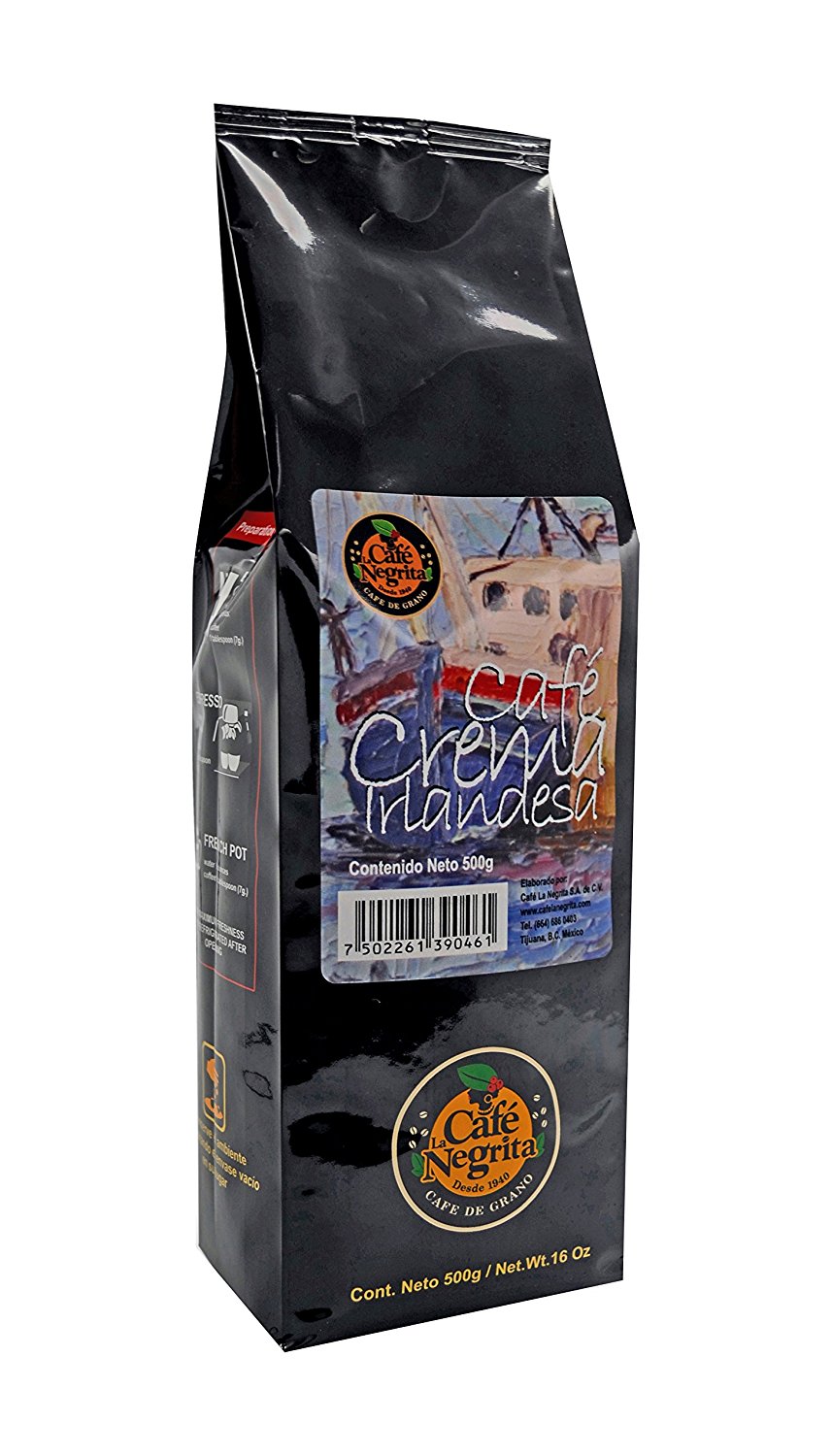 Café La Negrita Irish Cream Coffee free image download