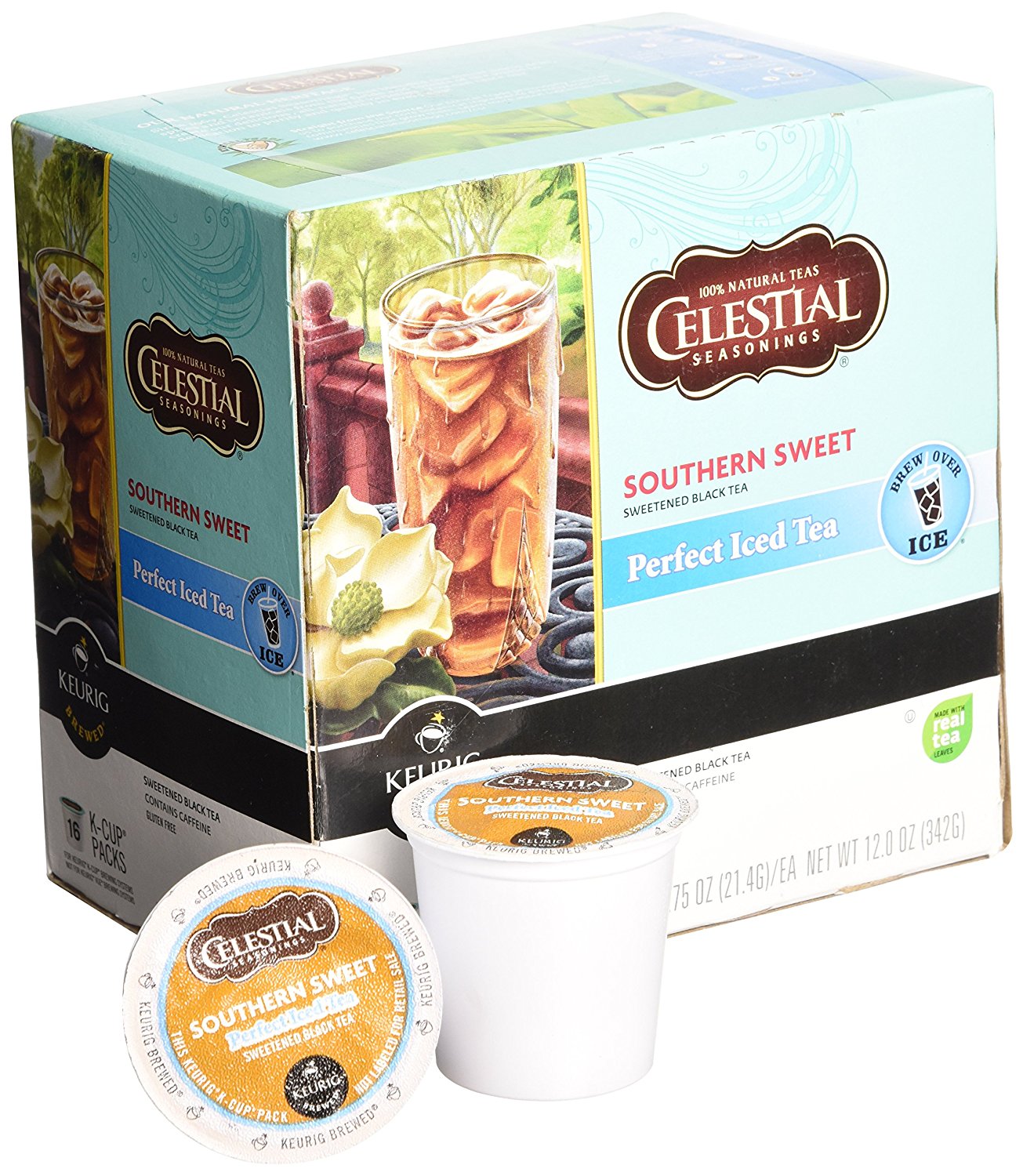 Celestial Perfect Iced Tea Southern Sweet Keurig K-Cups, 22 Count N6 ...