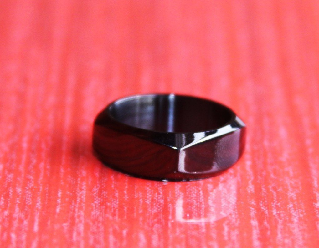 1 (one) Clear-silicone Square Ring mold 8mm Height. Sizes 6,7,8,9,10,11 ...