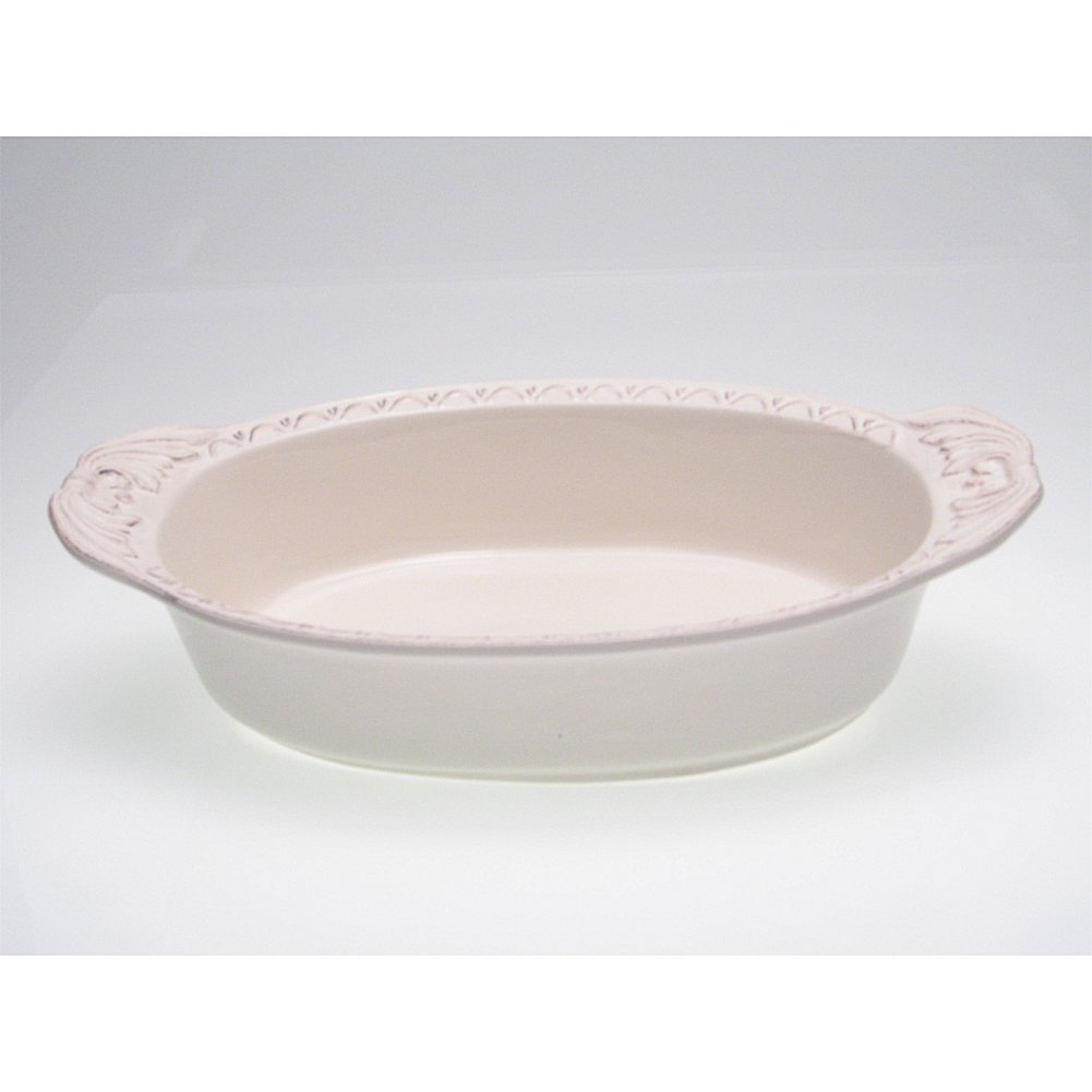 Certified International Firenze Ivory 4-Quart Oval Baker, 17-Inch by 11 ...