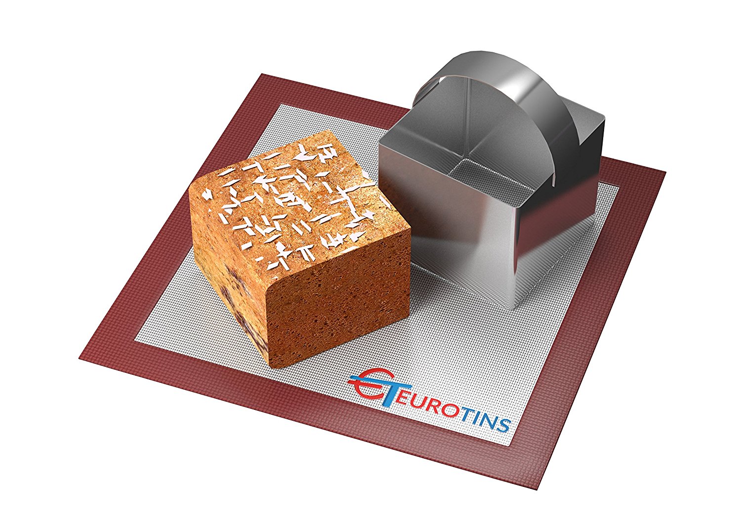 Square Shape Steel Cookie Cake Slicer / Cutter 3” Deep with Handle free ...