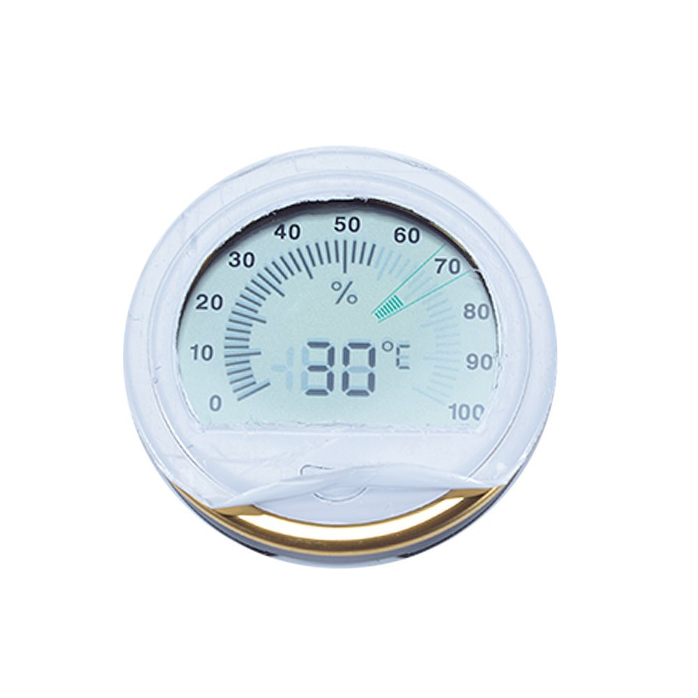 Volenx Round Digital Hygrometer for Humidor (Golden) N4 free image download