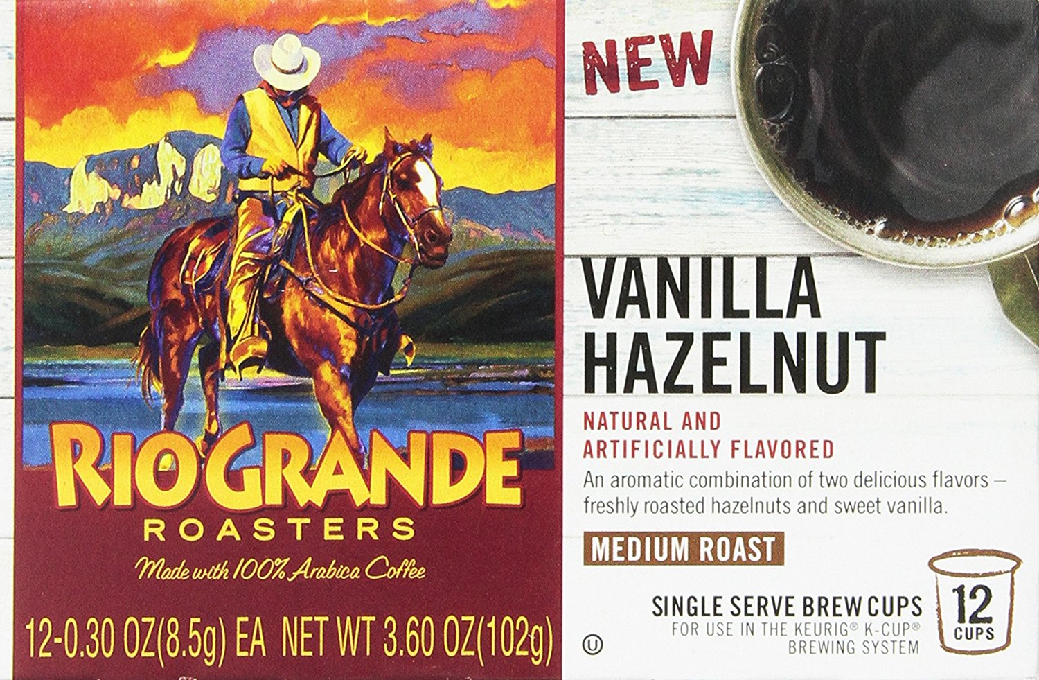 Rio Grande Roasters Premium Dark Coffee Single Serve K-Cup, 80 Count ...