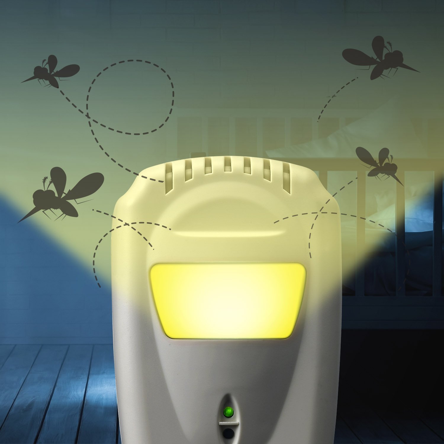 2 Pack.Anion Air Purifier with Yellow bug repellent light.Newest Ionic ...