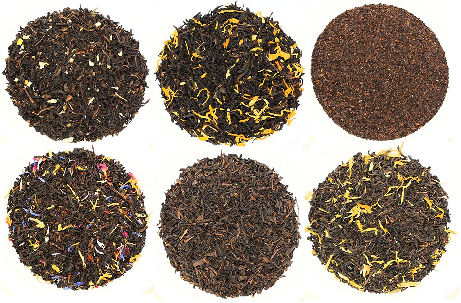 Flavored Black Tea Sampler, Black Tea Assortment Loose Tea Featuring ...