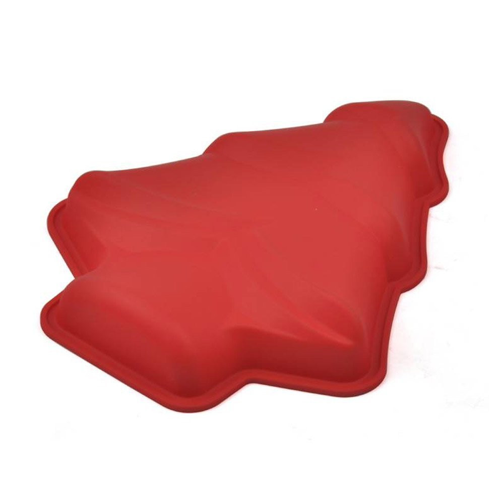 Pine Tree Christmas Tree Cake Mold£¬Silicone Baking Mold For Microwave ...