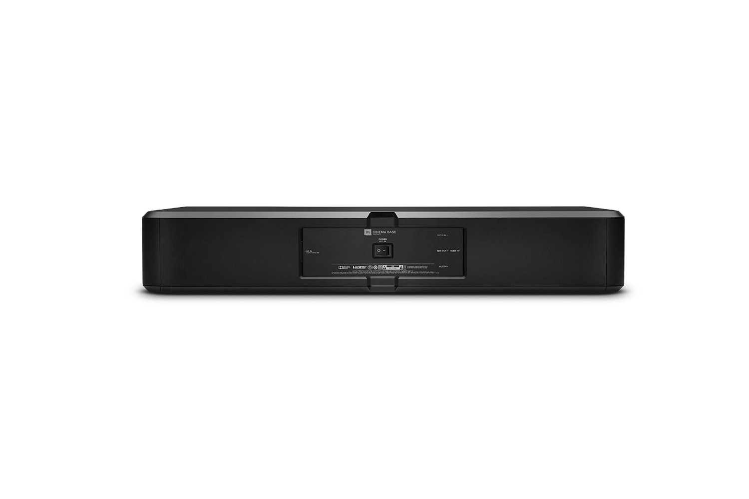 JBL Cinema Base 2.2 Channel All-In-One Soundbase for Television free ...